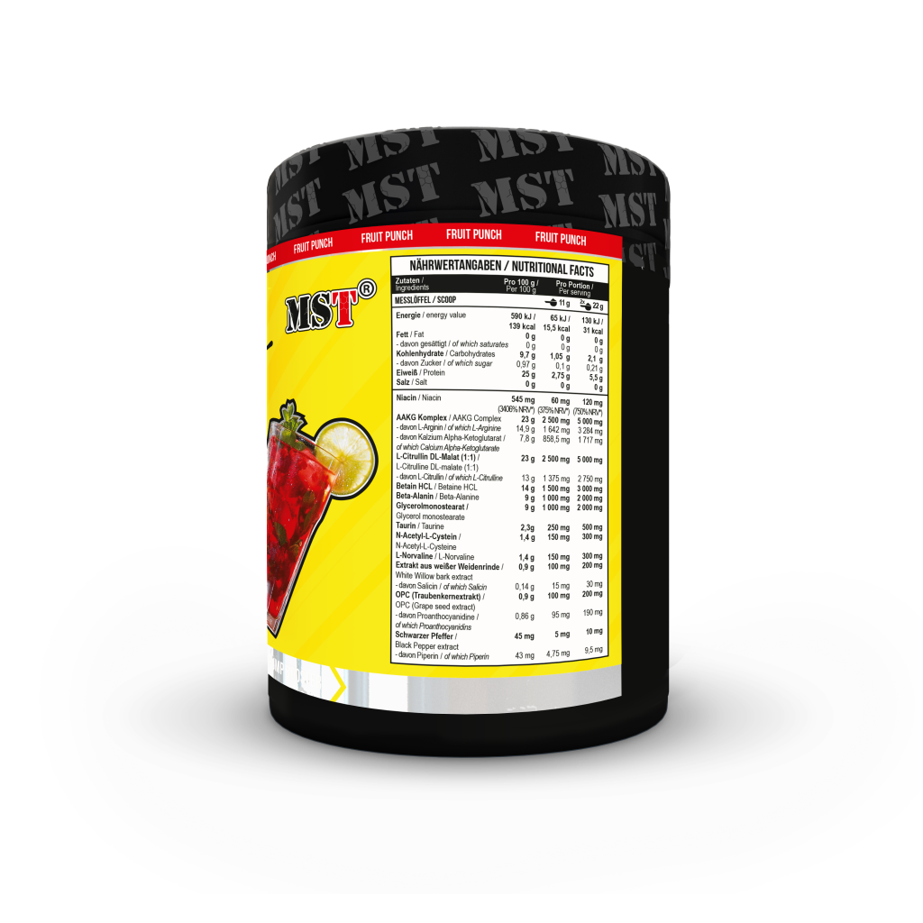 Передтренувальні комплекси – MstOpt